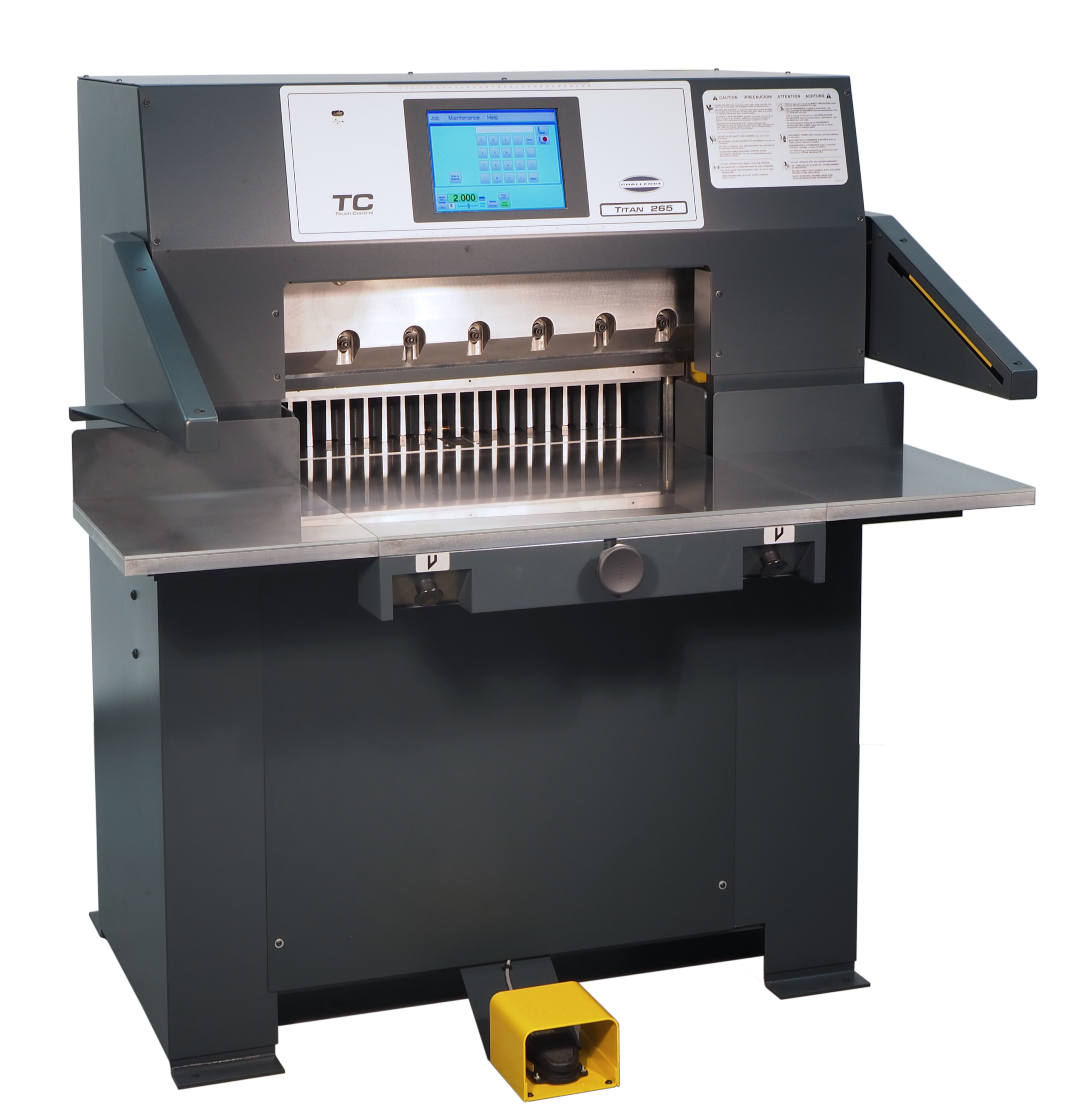 Challenge Titan Paper Cutter | 265 TC | 26.5" - Northern Machine