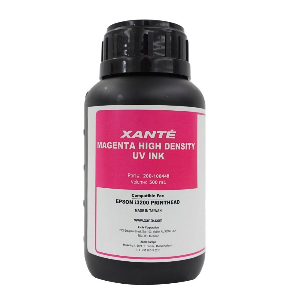 XANTE Magenta VIVID UV Ink - Northern Machine